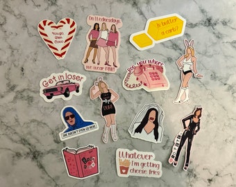 Mean Girls Sticker, Regina George Movie, Birthday or Friend Gift or ...