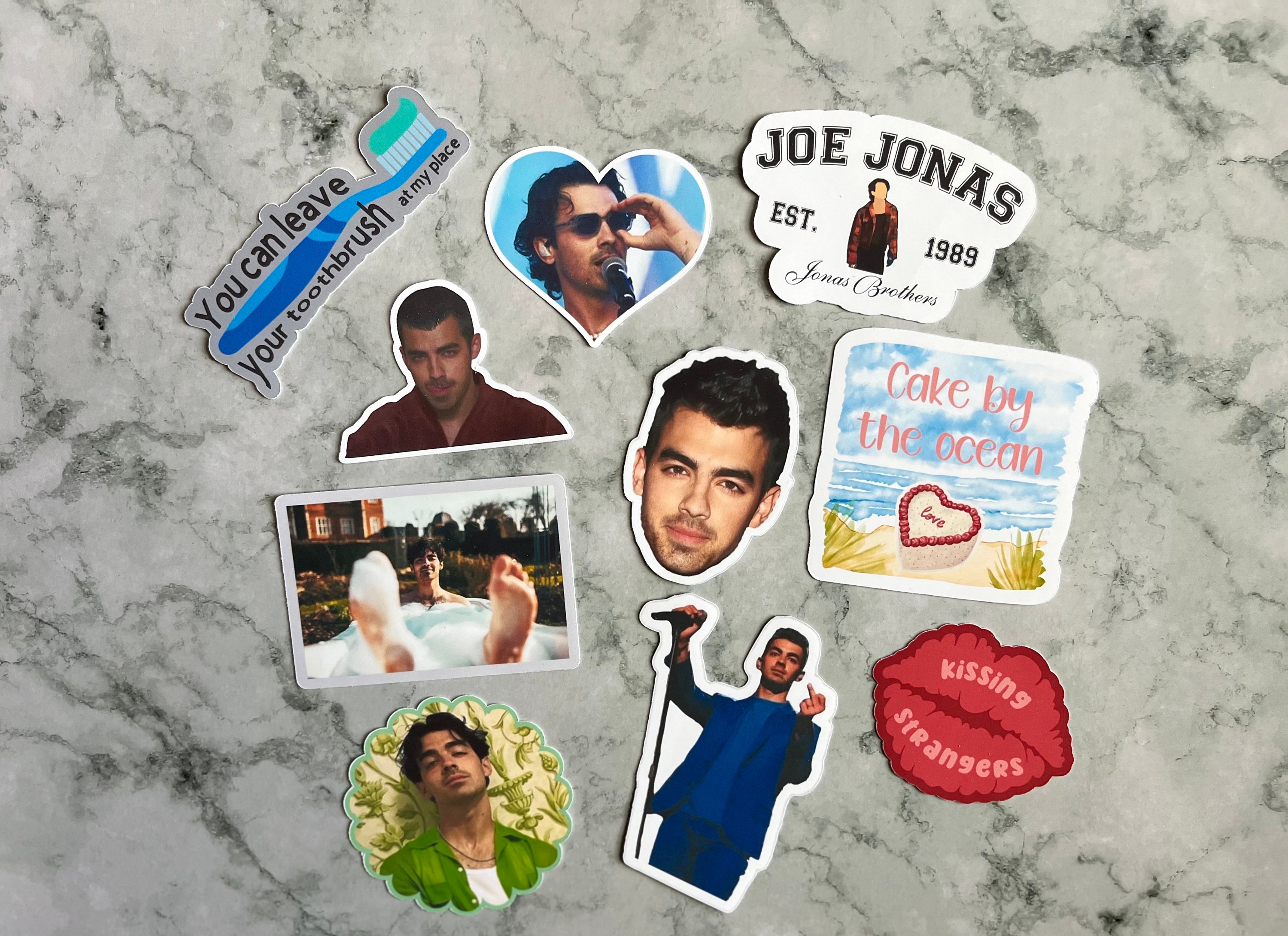 Joe Jonas Sticker Set - Etsy