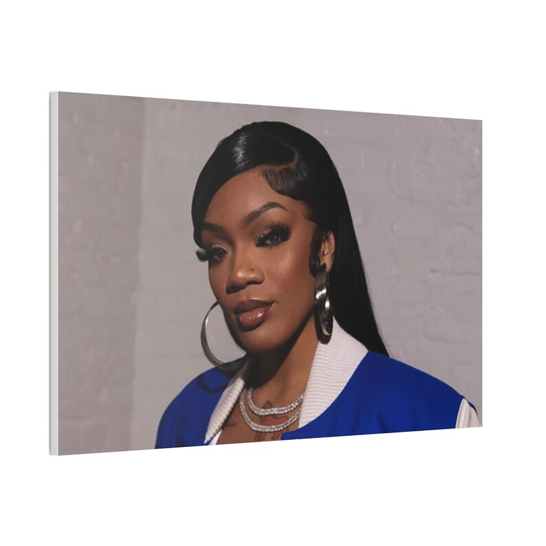 Rapper Big Glo Canvas - Etsy