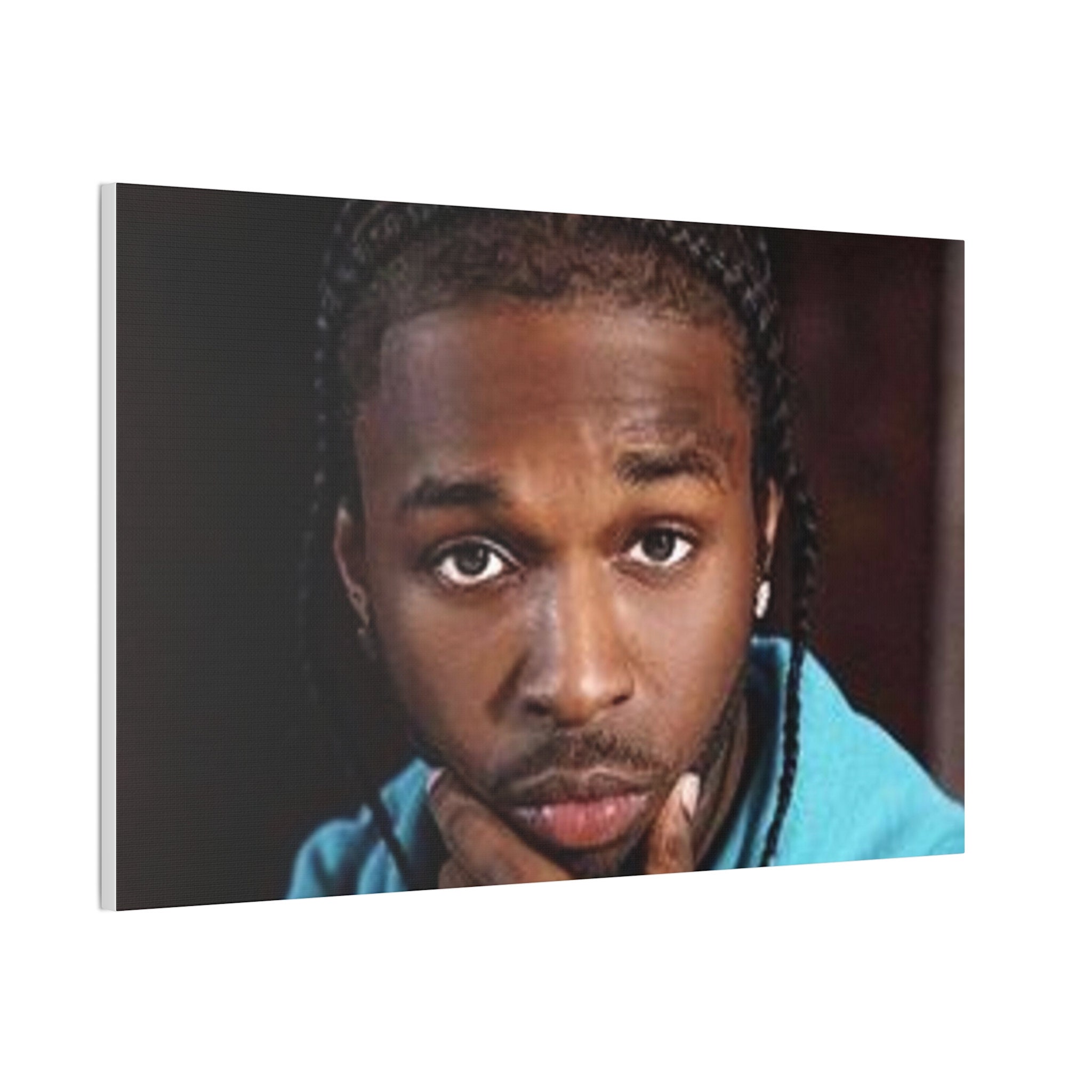 Rapper Pop Smoke Canvas - Etsy