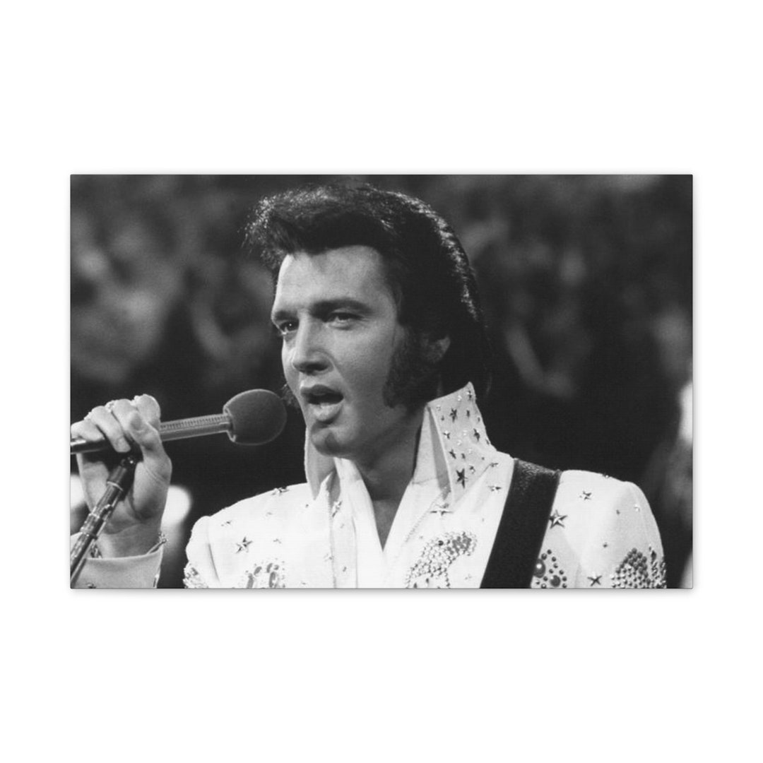 Icon Elvis Presley Canvas - Etsy