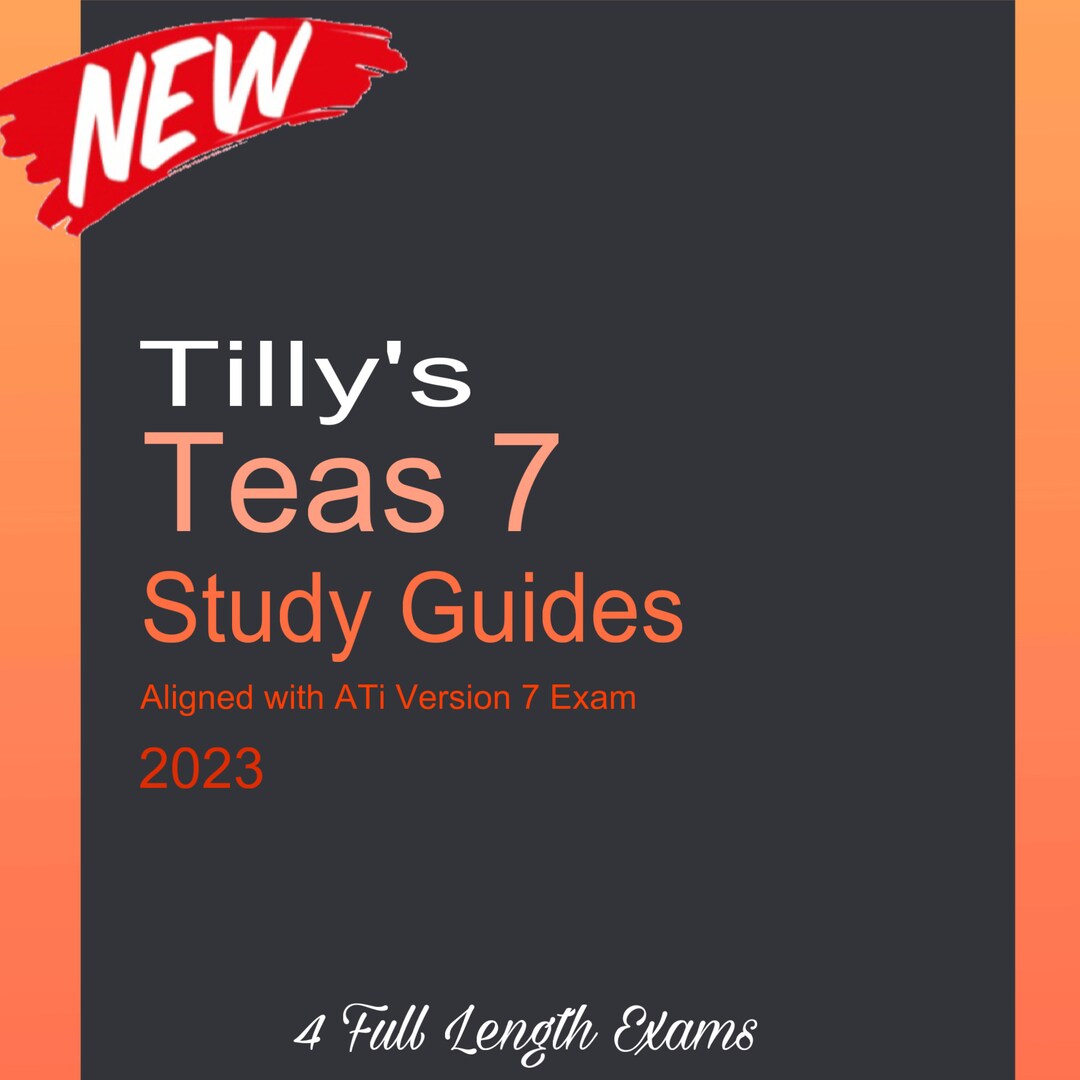 Ati 7 Teas Test - Etsy