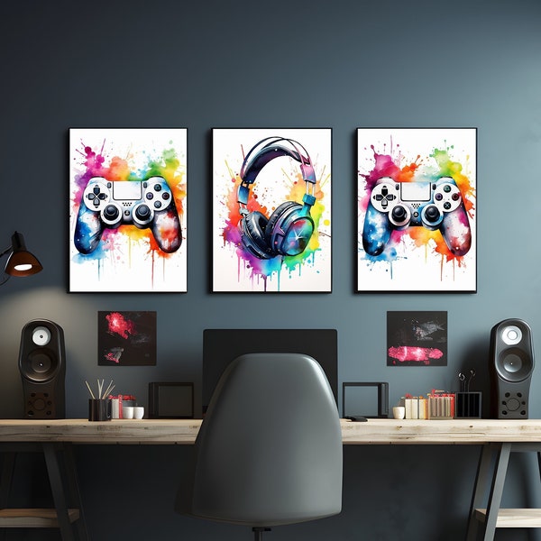 Video Game Print - Etsy