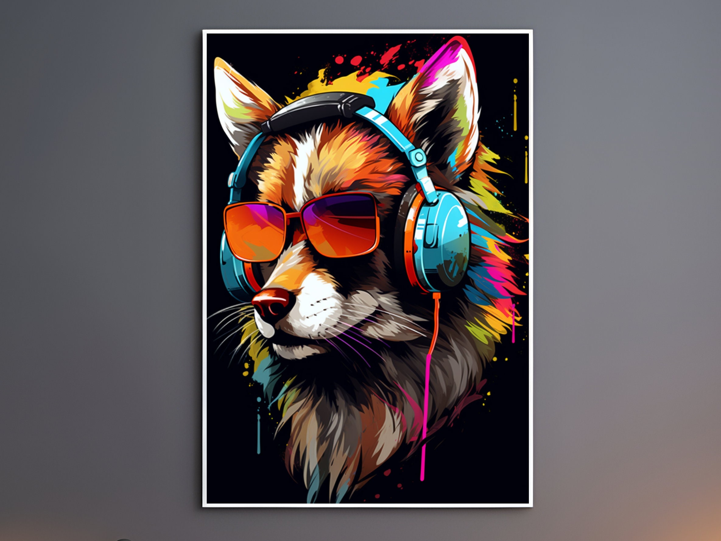 Animal Gaming Poster Set Gaming Prints Gamer Prints Gamer Decor Gamer ...