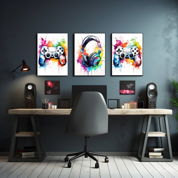 Video Game Print - Etsy
