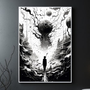 Dark Art Decor Dark Prints Dark Wall Art Aesthetic Dark Wall Decor Dark ...