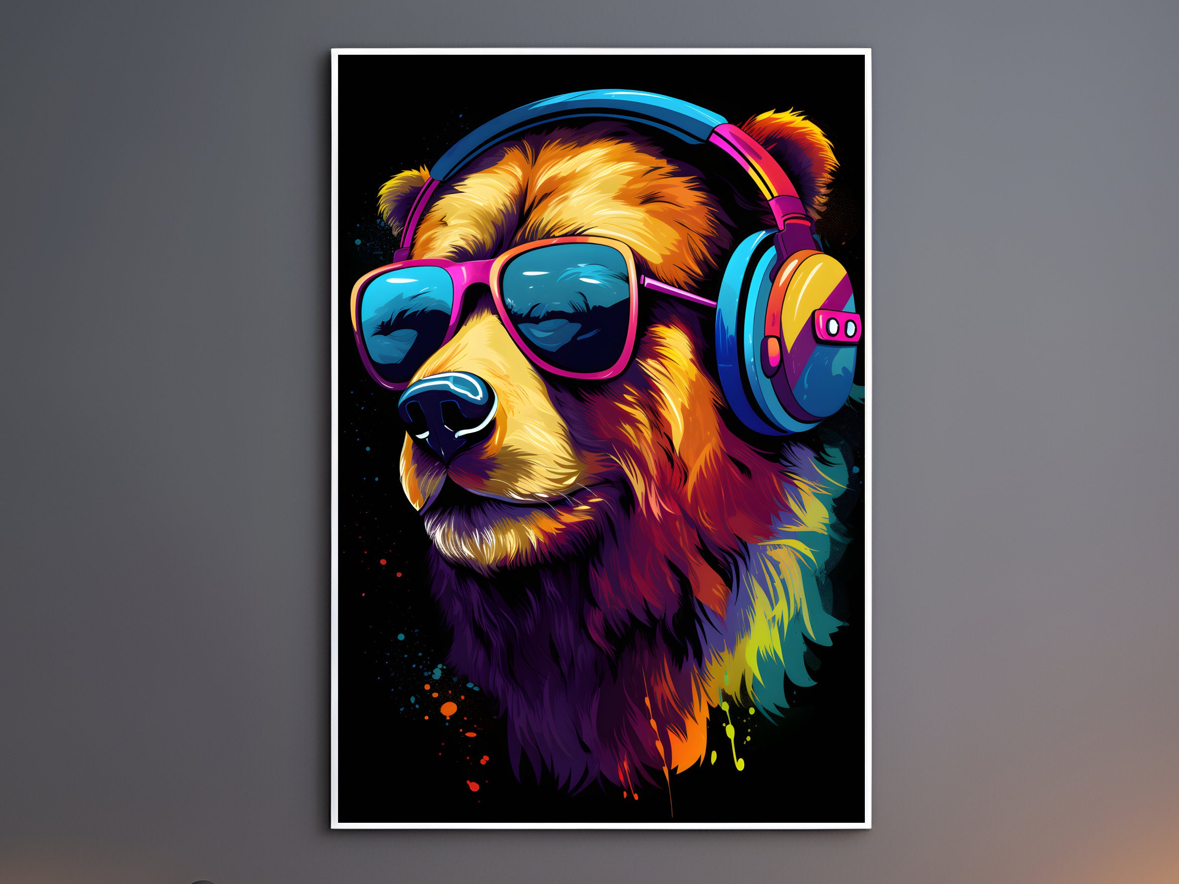 Animal Gaming Poster Set Gaming Prints Gamer Prints Gamer - Etsy