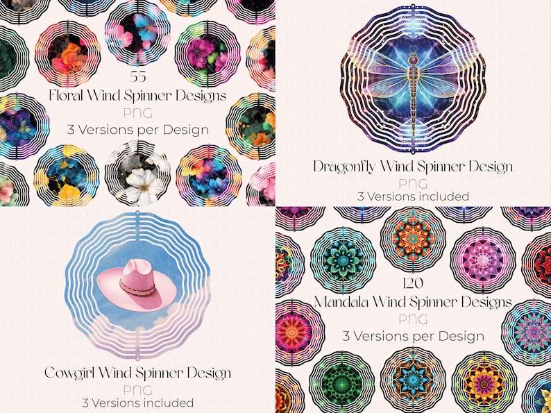 Whole Shop Wind Spinner PNG Mega Bundle Wind Spinner Whole Shop Bundle ...