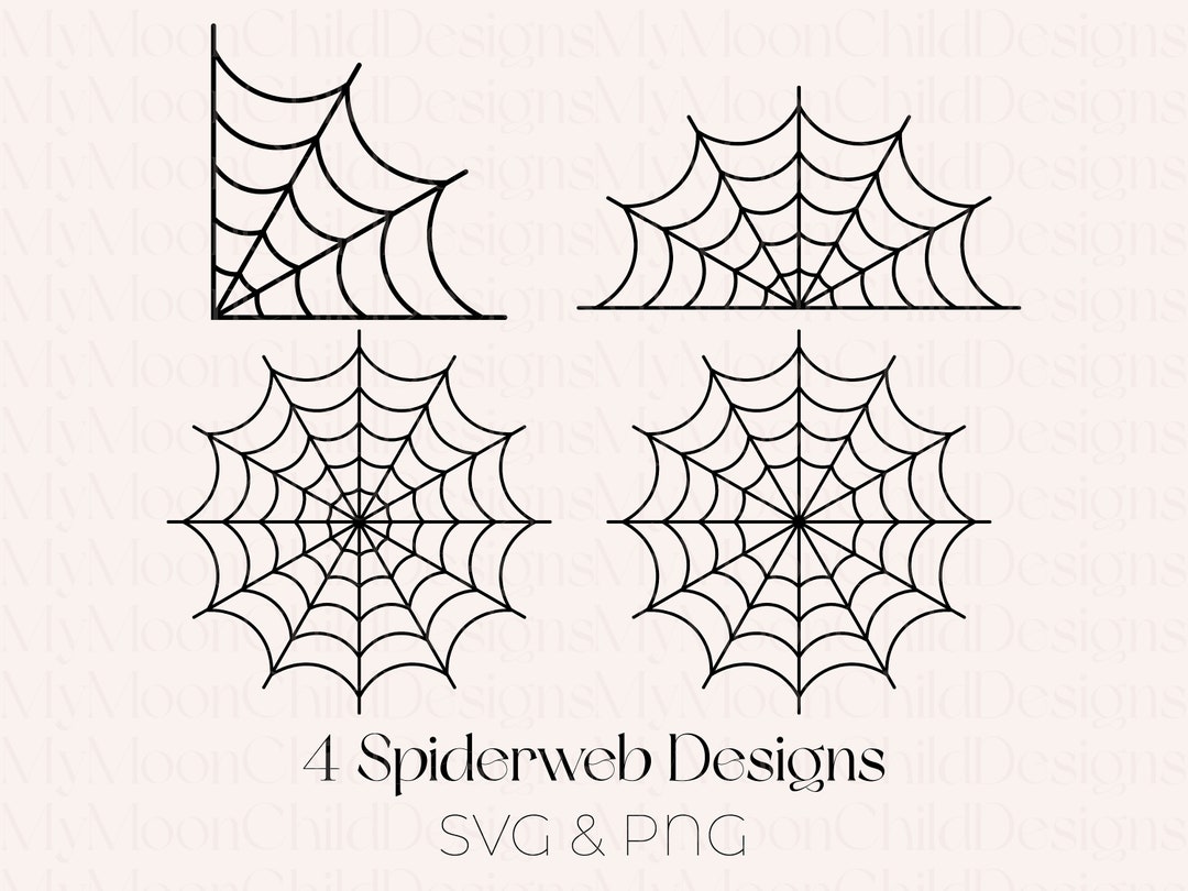 Spiderweb SVG Halloween Spider Web PNG Spiderweb Clipart Halloween SVG ...