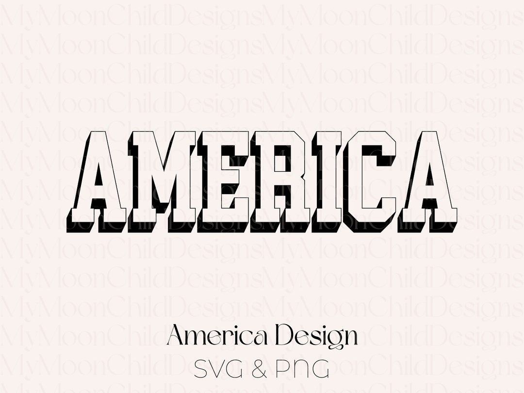 America SVG Retro American SVG USA Svg America Png July 4th Svg United ...