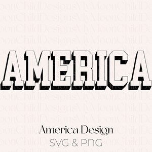 America SVG Retro American SVG USA Svg America Png July 4th Svg United ...
