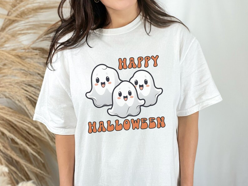Pastel Halloween Cute Ghost Clipart Bundle Halloween Cute - Etsy