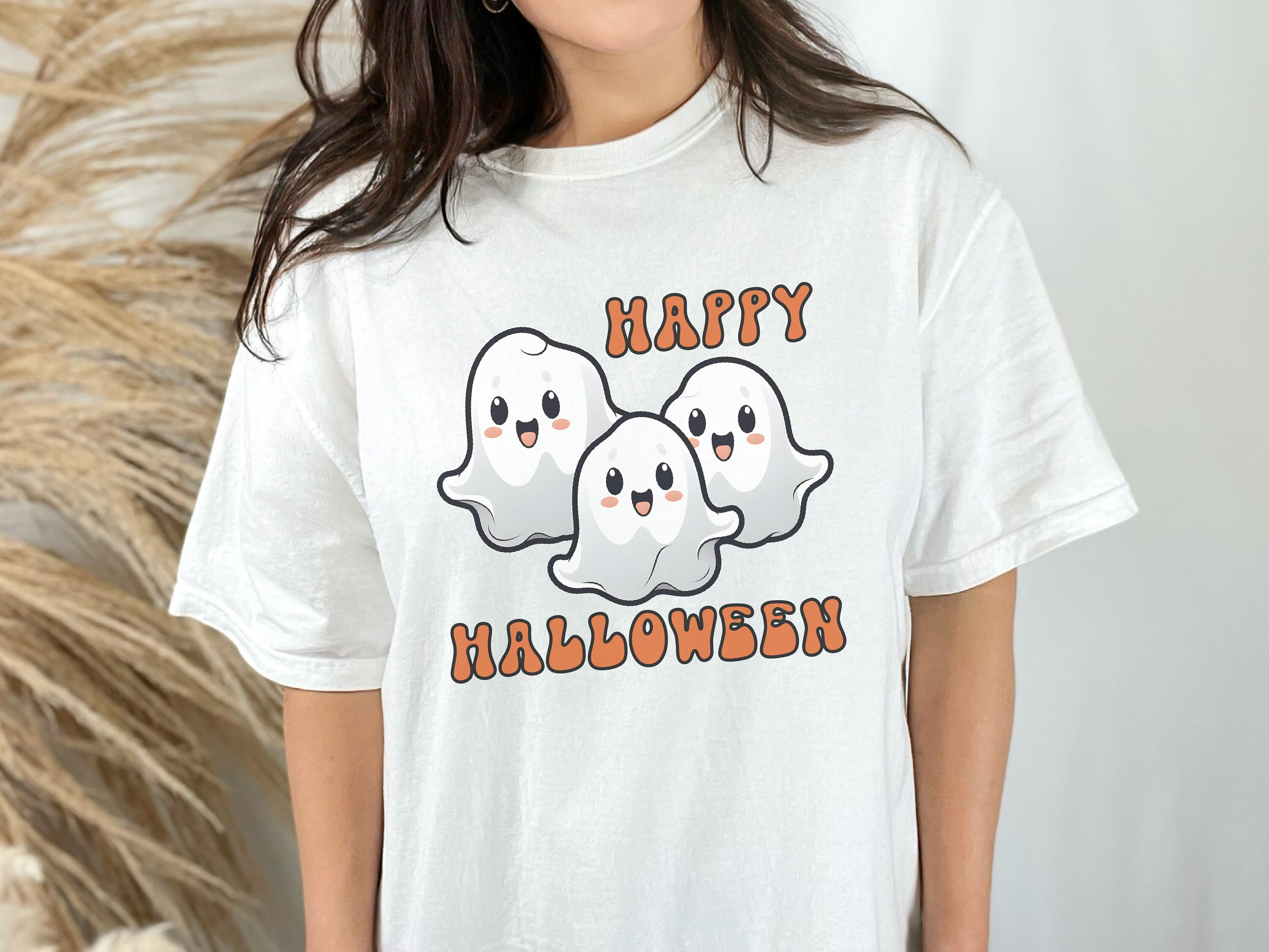 Pastel Halloween Cute Ghost Clipart Bundle Halloween Cute - Etsy