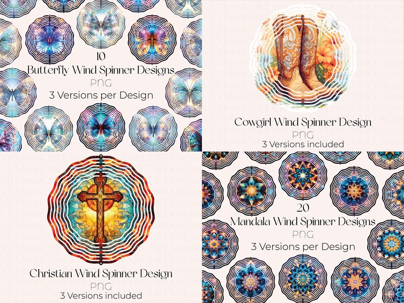 Whole Shop Wind Spinner PNG Mega Bundle Wind Spinner Whole Shop Bundle ...