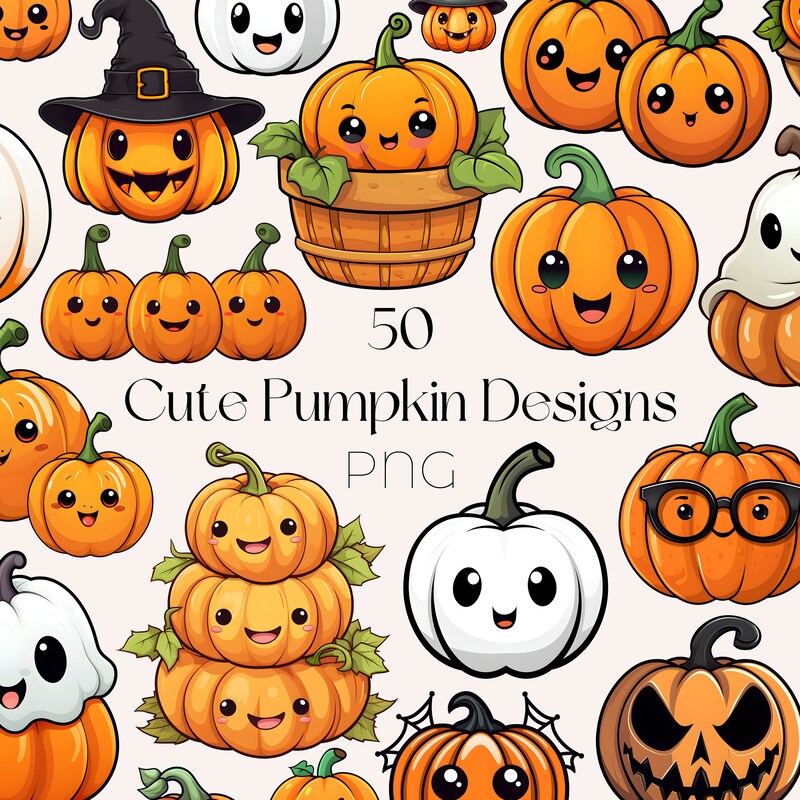 Cute Fall Clipart - Etsy