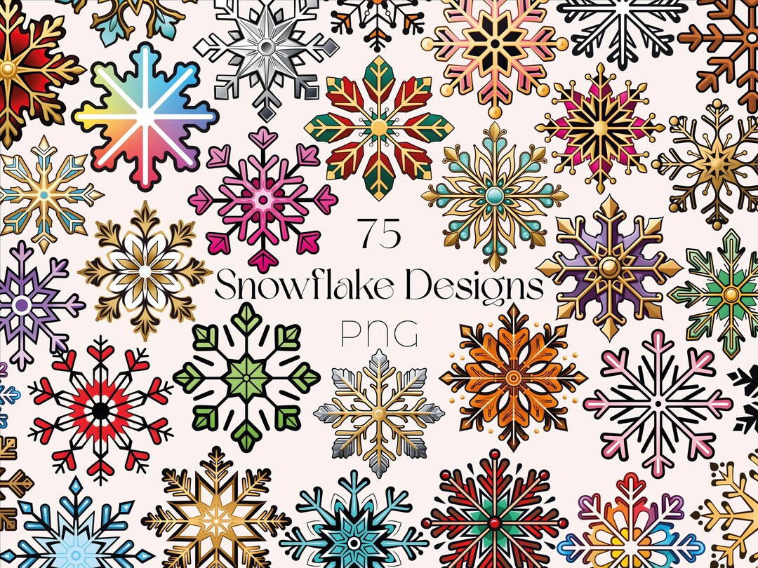 Snowflake Clipart Winter PNG Christmas Clipart Winter Snowflake PNG ...