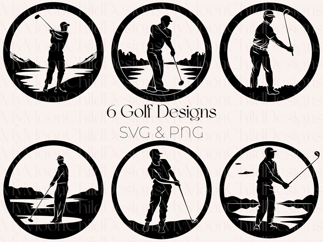Golf SVG Bundle Golfer SVG Bundle Golfing SVG Golf Png Golf Clipart ...