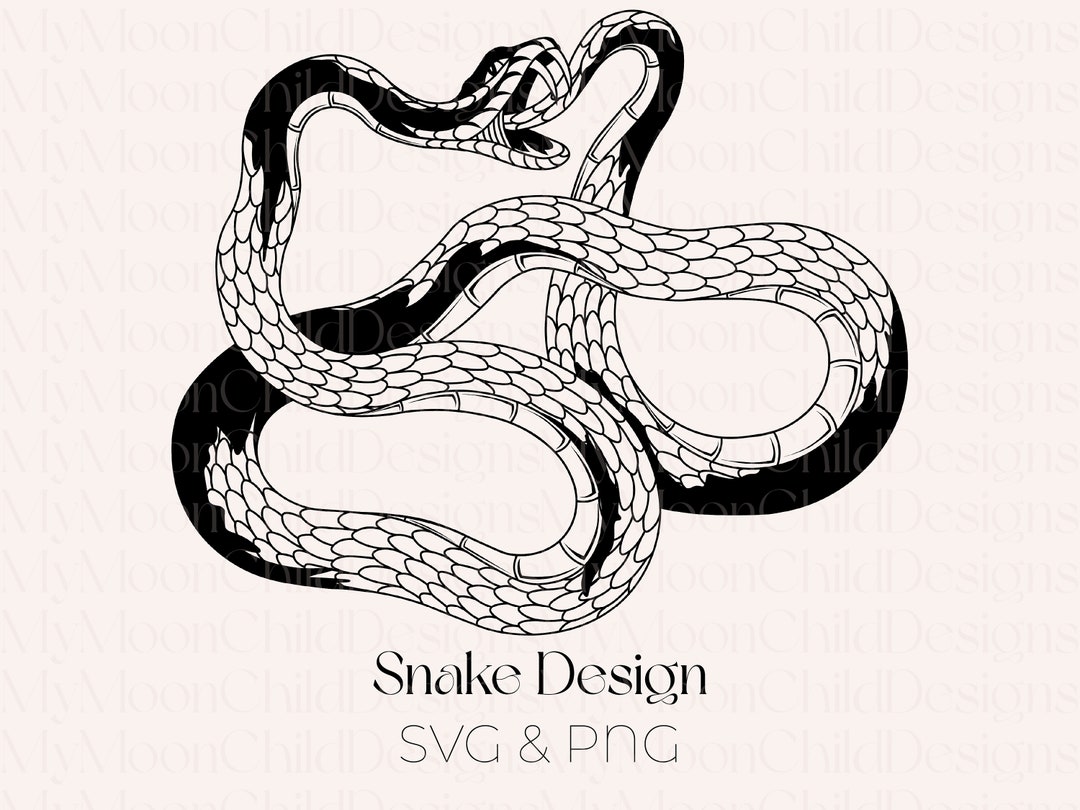 Snake SVG Cut Files for Cricut Snake PNG Snake Clipart Cobra SVG Snake ...