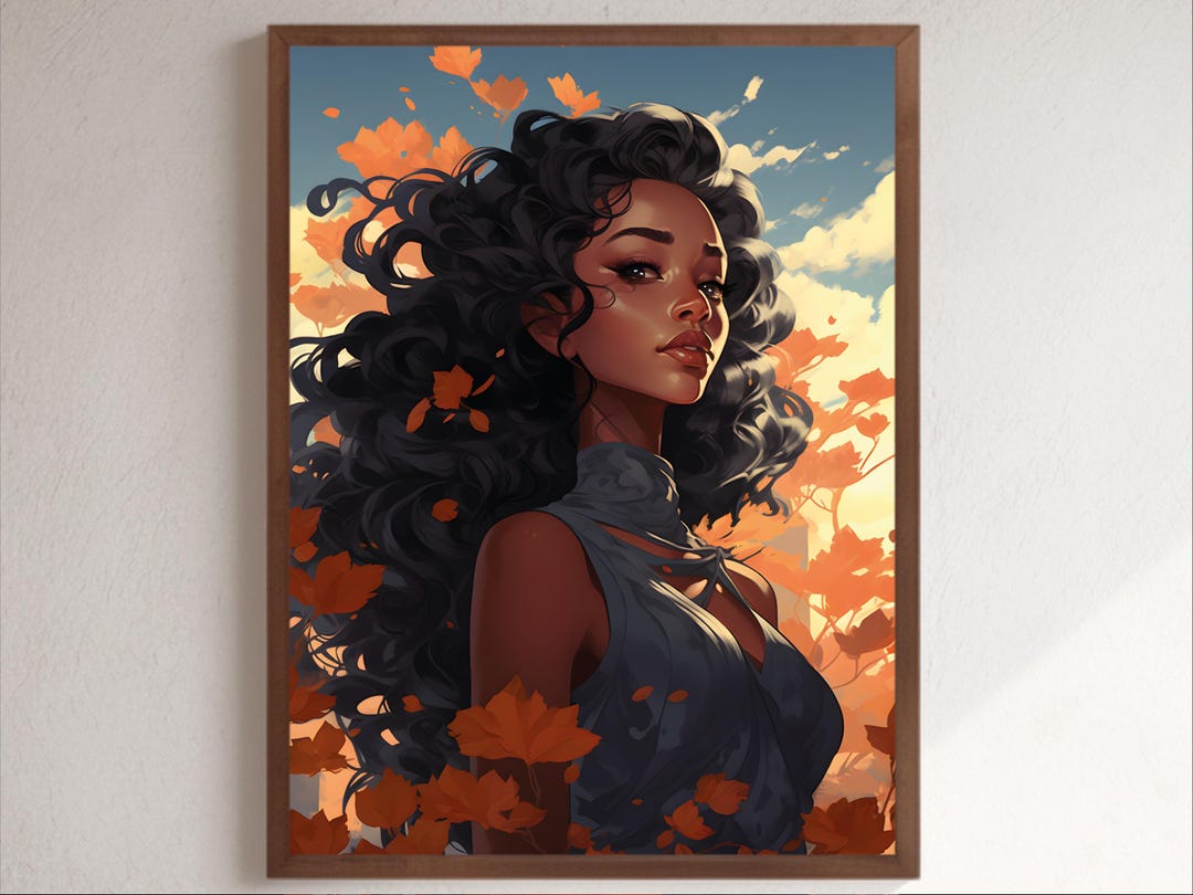 Feminist Wall Art Strong Woman Poster Female Empowerment Design ...