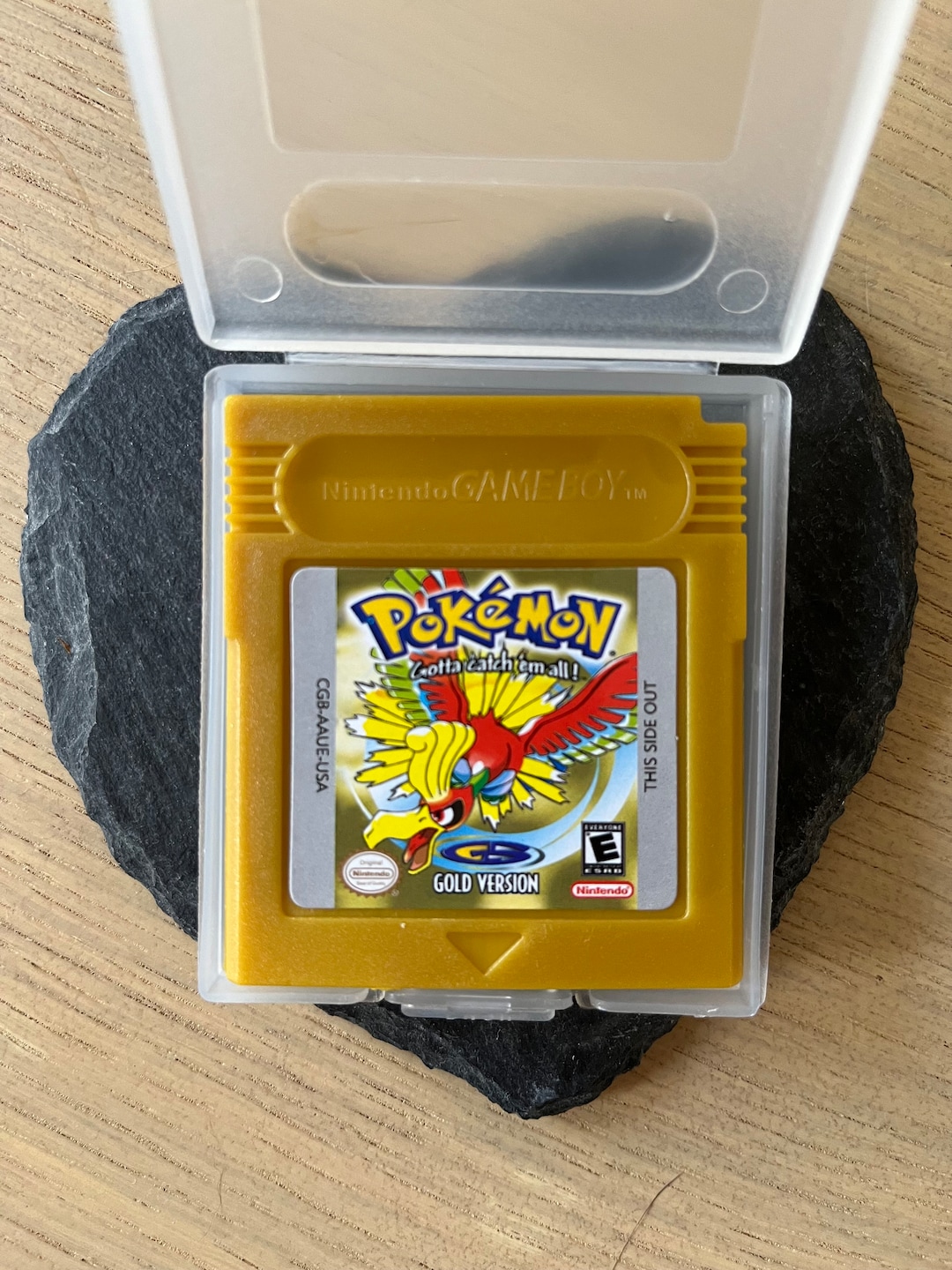 Pokémon Gold Gameboy Colour Cartridge - Etsy