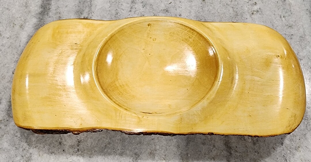 Live Edge Dish - Etsy