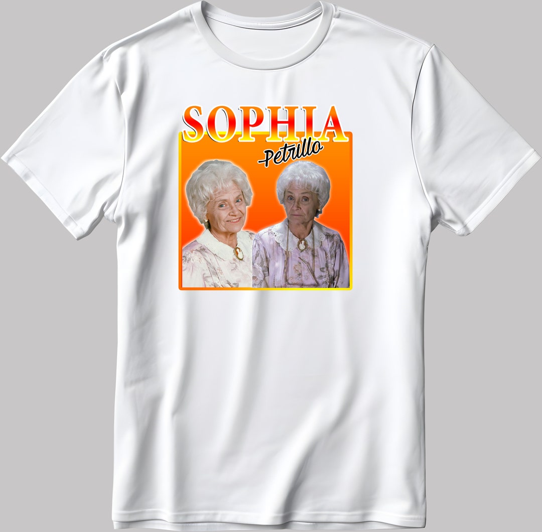 Sophia Petrillo ,the Golden Girls, Short Sleeve White-black Men's ...
