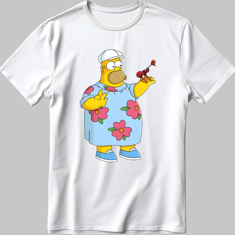 Homer simpson dress - Etsy México