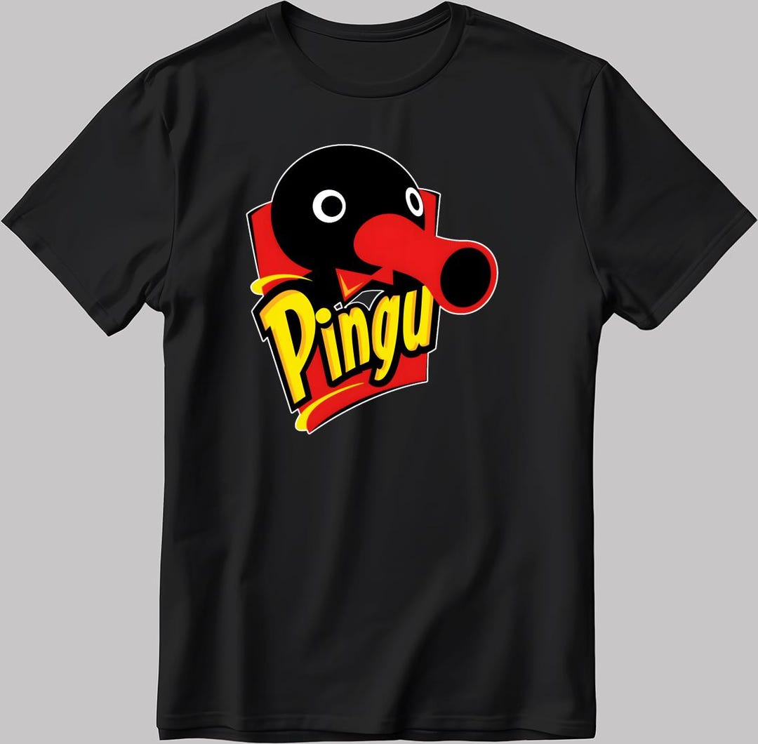Pingu Nooot, Short Sleeve White-black Men/women T Shirt KA111 - Etsy