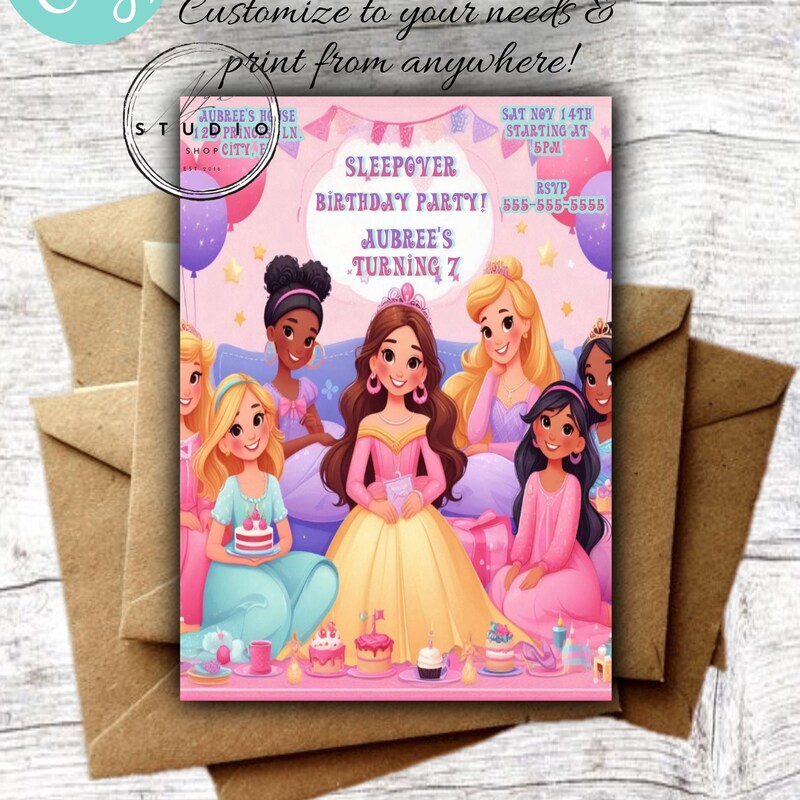 Girls Sleepover - Etsy