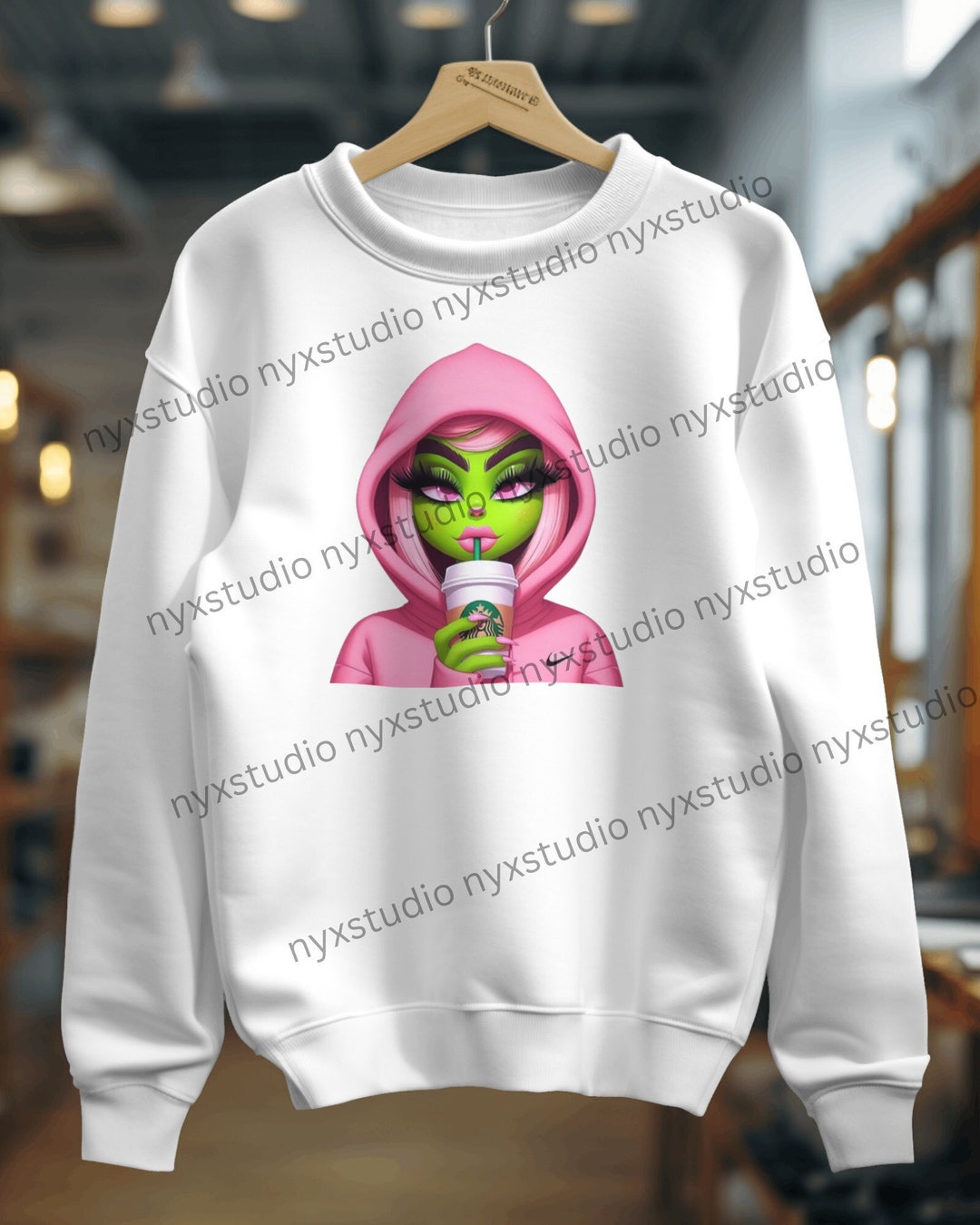 Grinch Girl, Christmas Grouch, Green Christmas Grouchchristmas Green ...