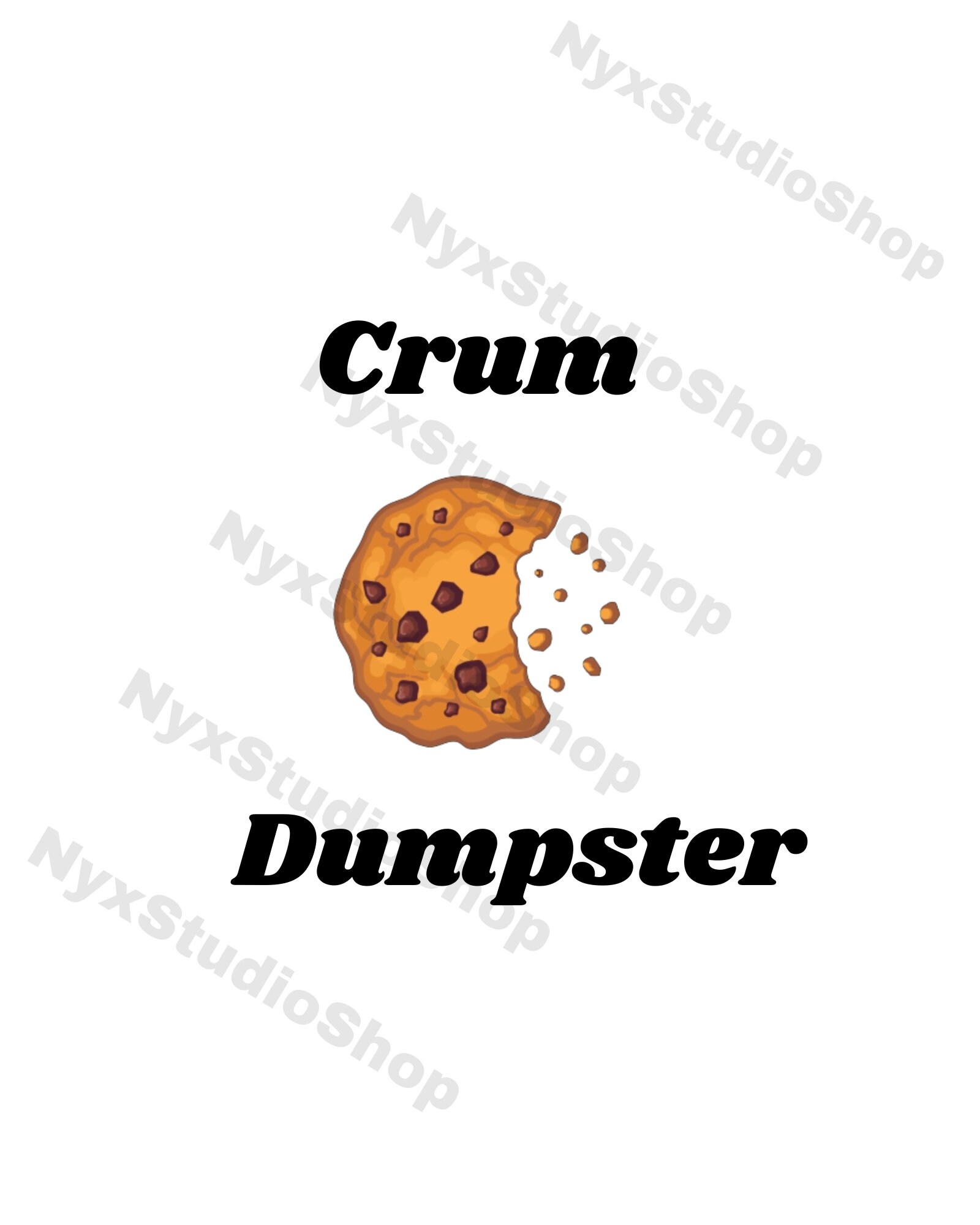 Sublimation PNG Crum Dumpster PNG Crum Dumpster Clipart Crum - Etsy