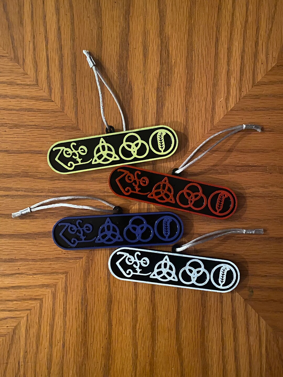 Led Zeppelin Symbols Christmas Ornament perfect Stocking Stuffer - Etsy