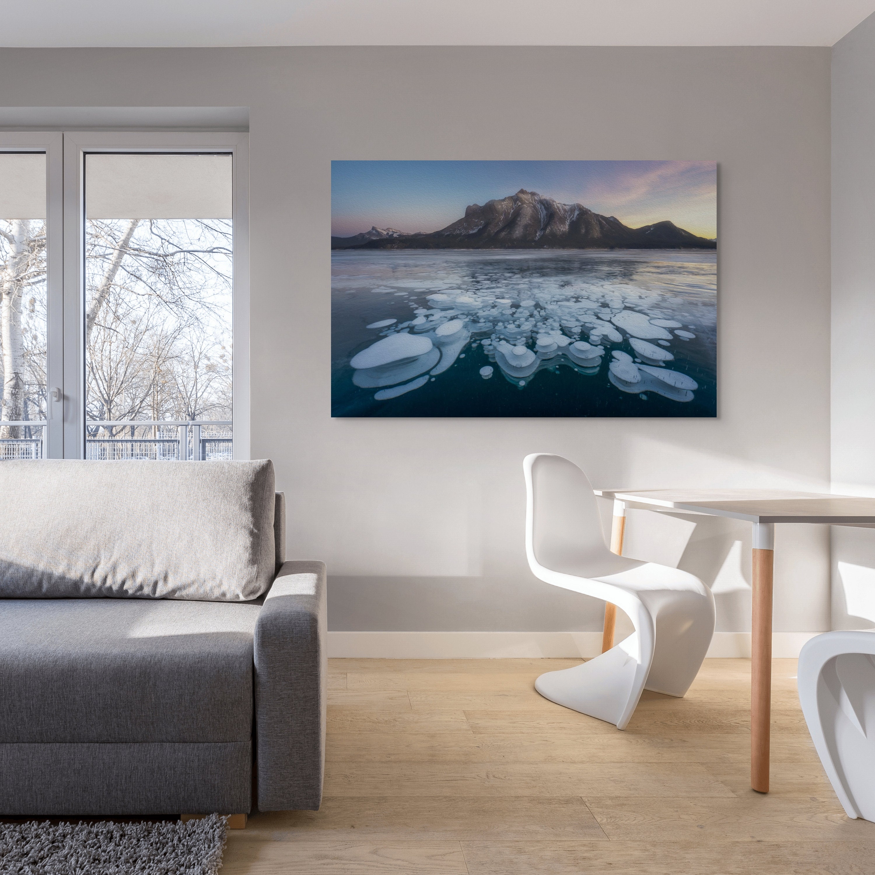 Icy Bubbles Under Ice Paper Print Fine Art Photography High Definition ...