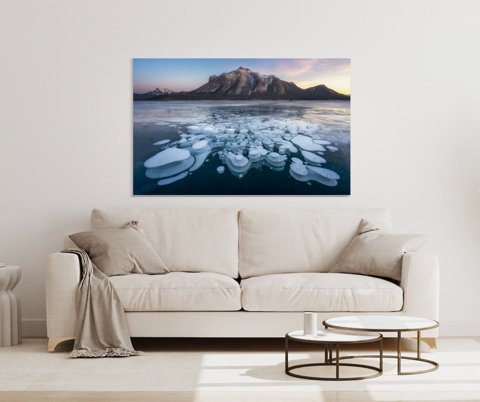 Icy Bubbles Under Ice Paper Print Fine Art Photography High Definition ...