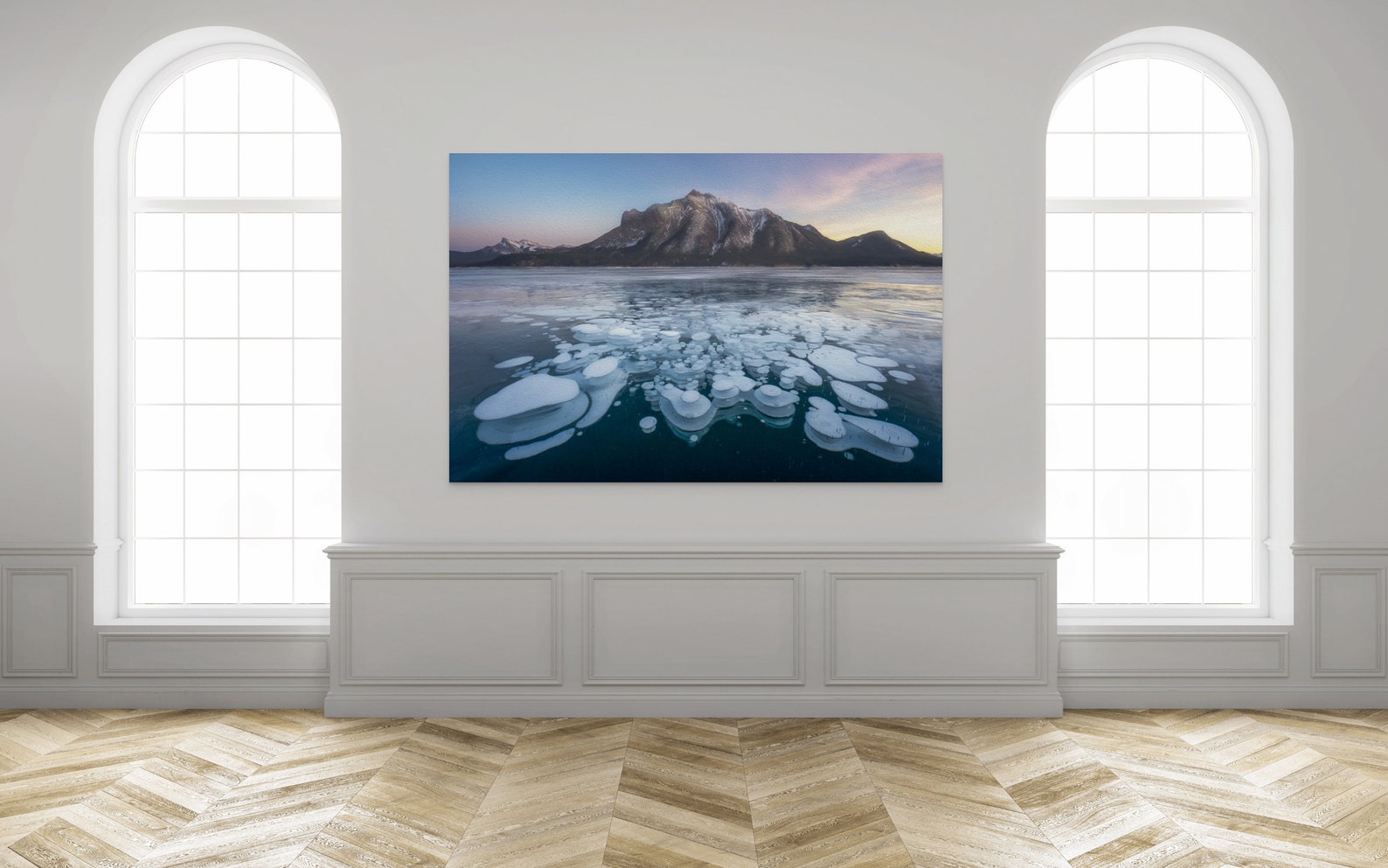 Icy Bubbles Under Ice Paper Print Fine Art Photography High Definition ...