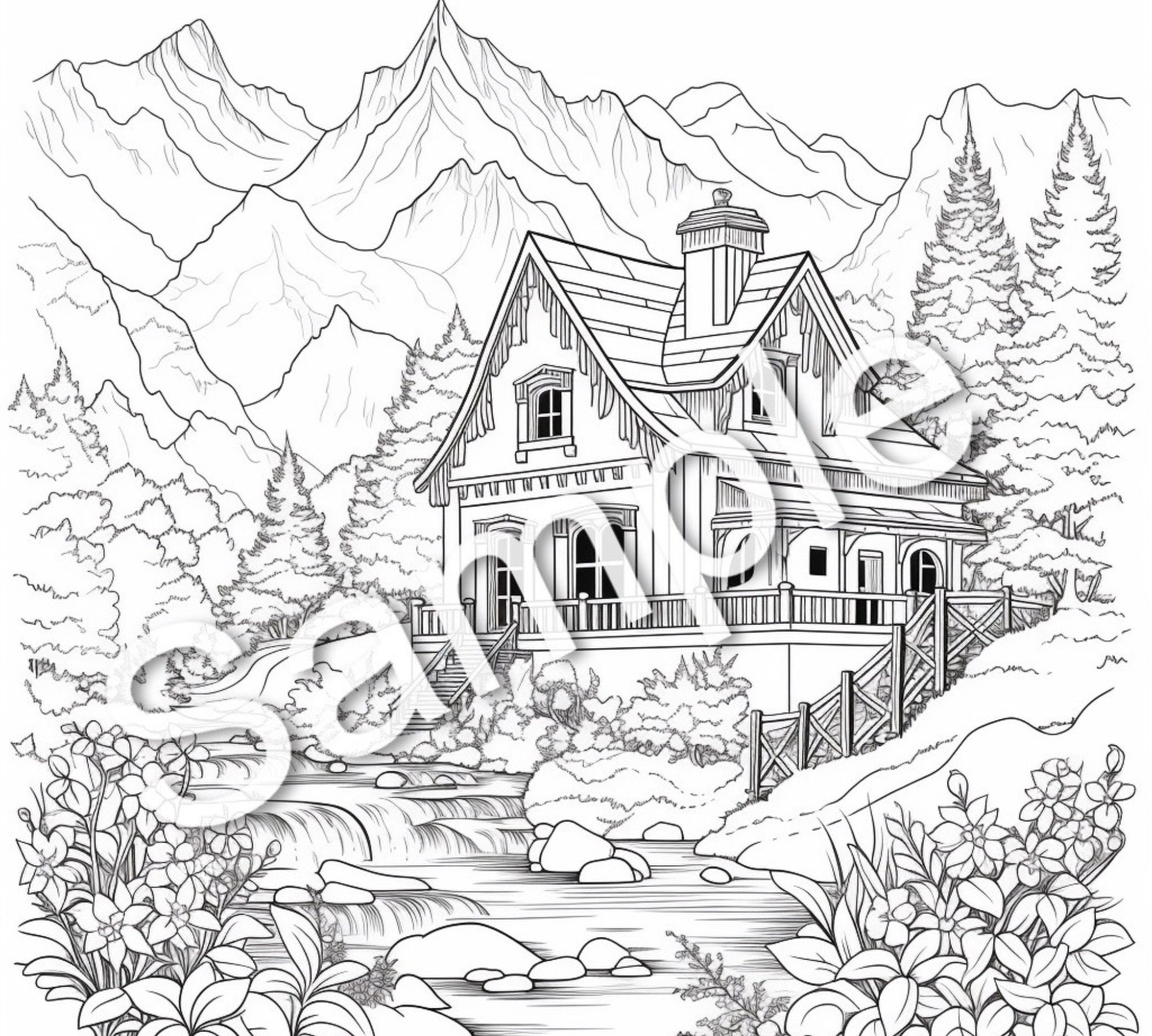 35 Country Life Coloring Pages, Coloring Book, Printables - Etsy