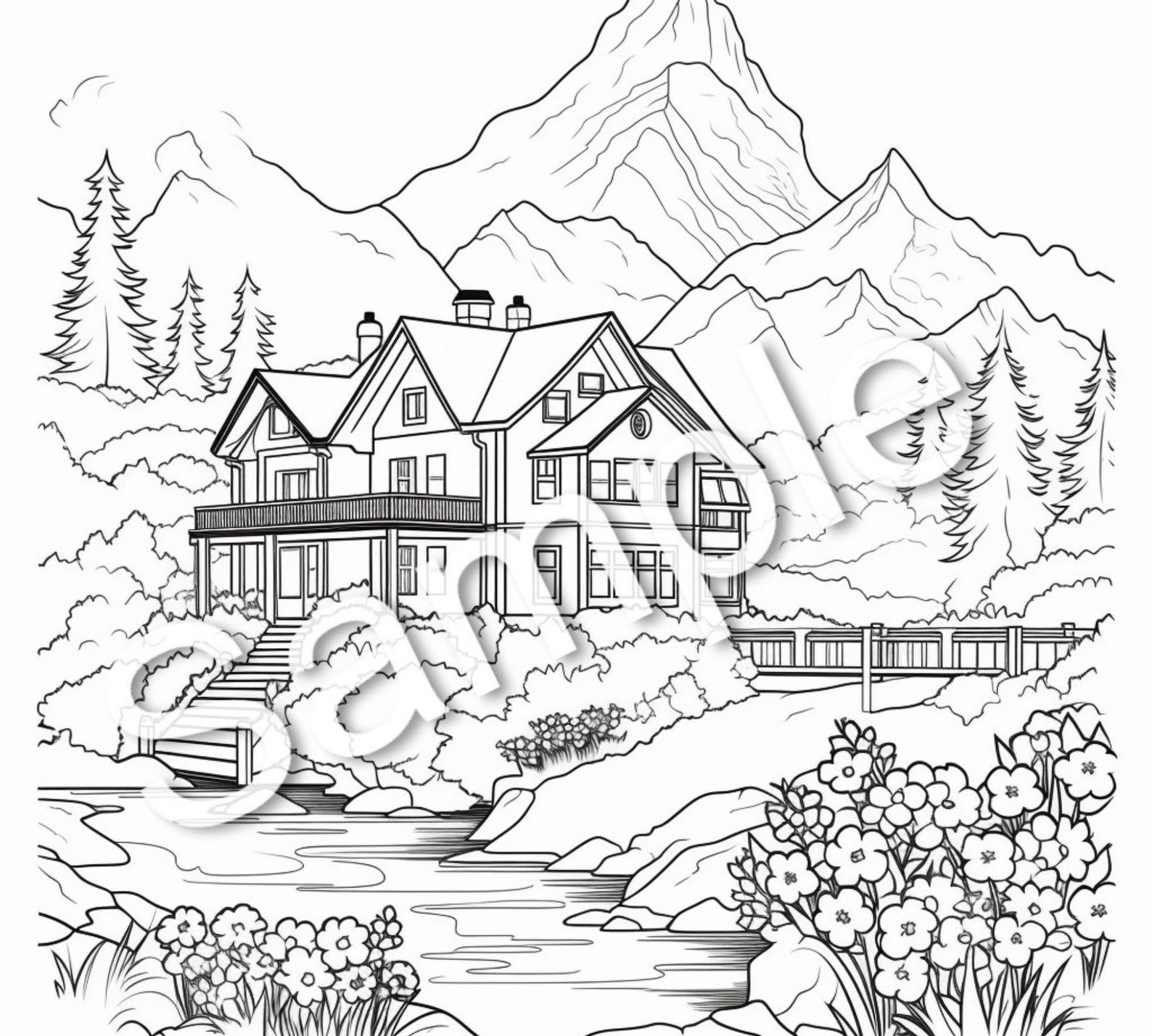 35 Country Life Coloring Pages, Coloring Book, Printables - Etsy
