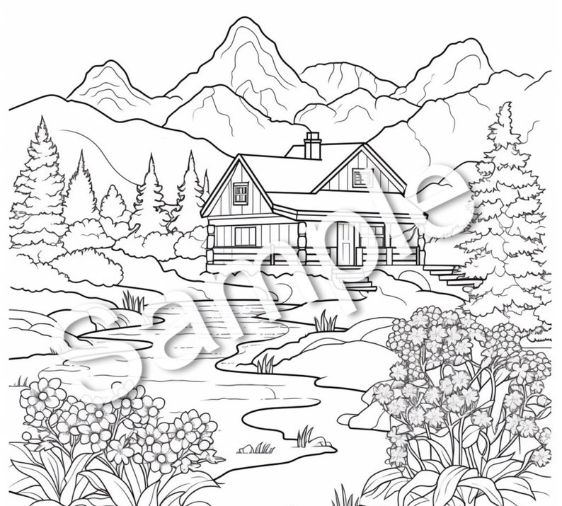 35 Country Life Coloring Pages, Coloring Book, Printables - Etsy