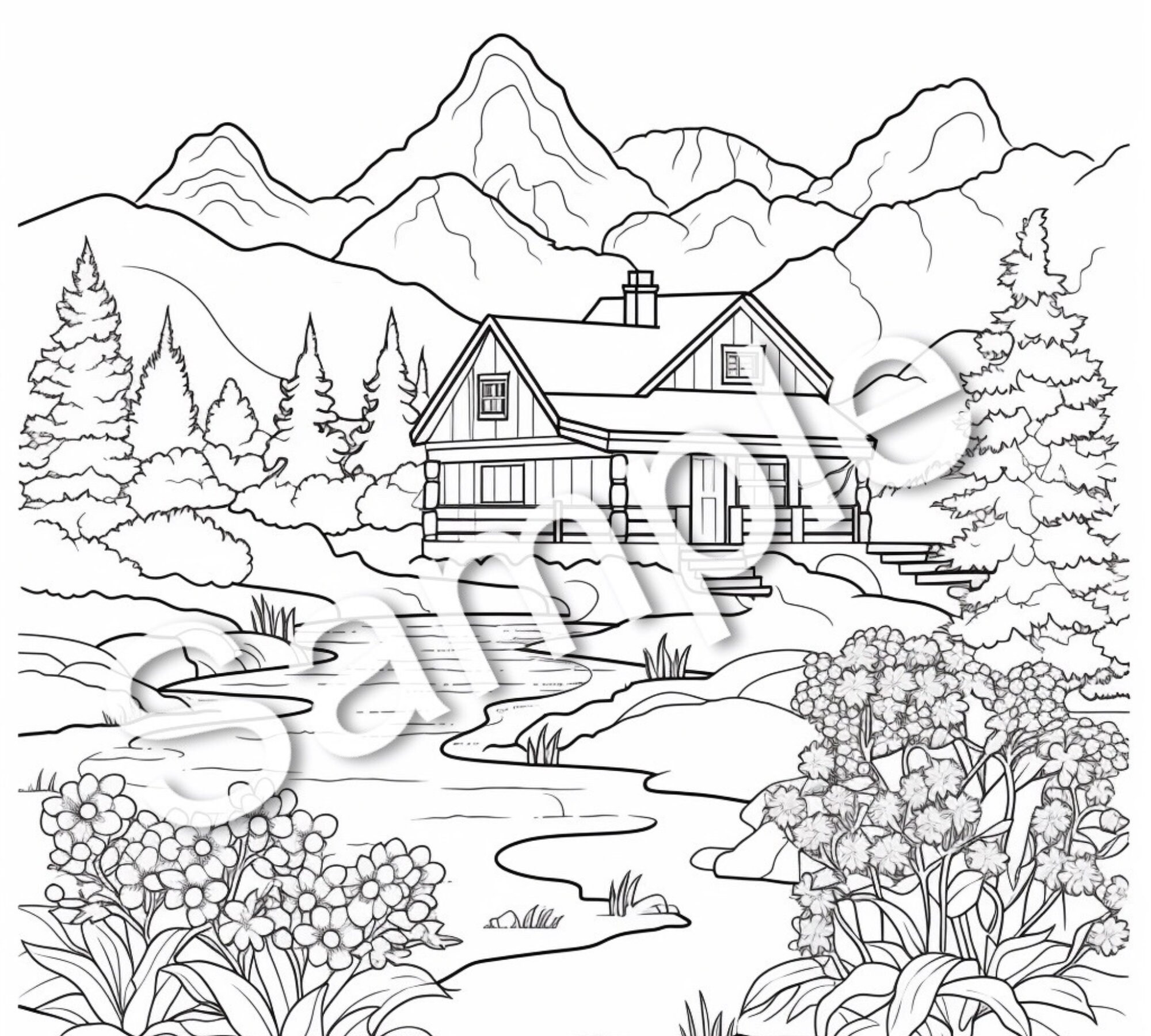35 Country Life Coloring Pages, Coloring Book, Printables - Etsy