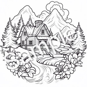 35 Country Life Coloring Pages, Coloring Book, Printables - Etsy