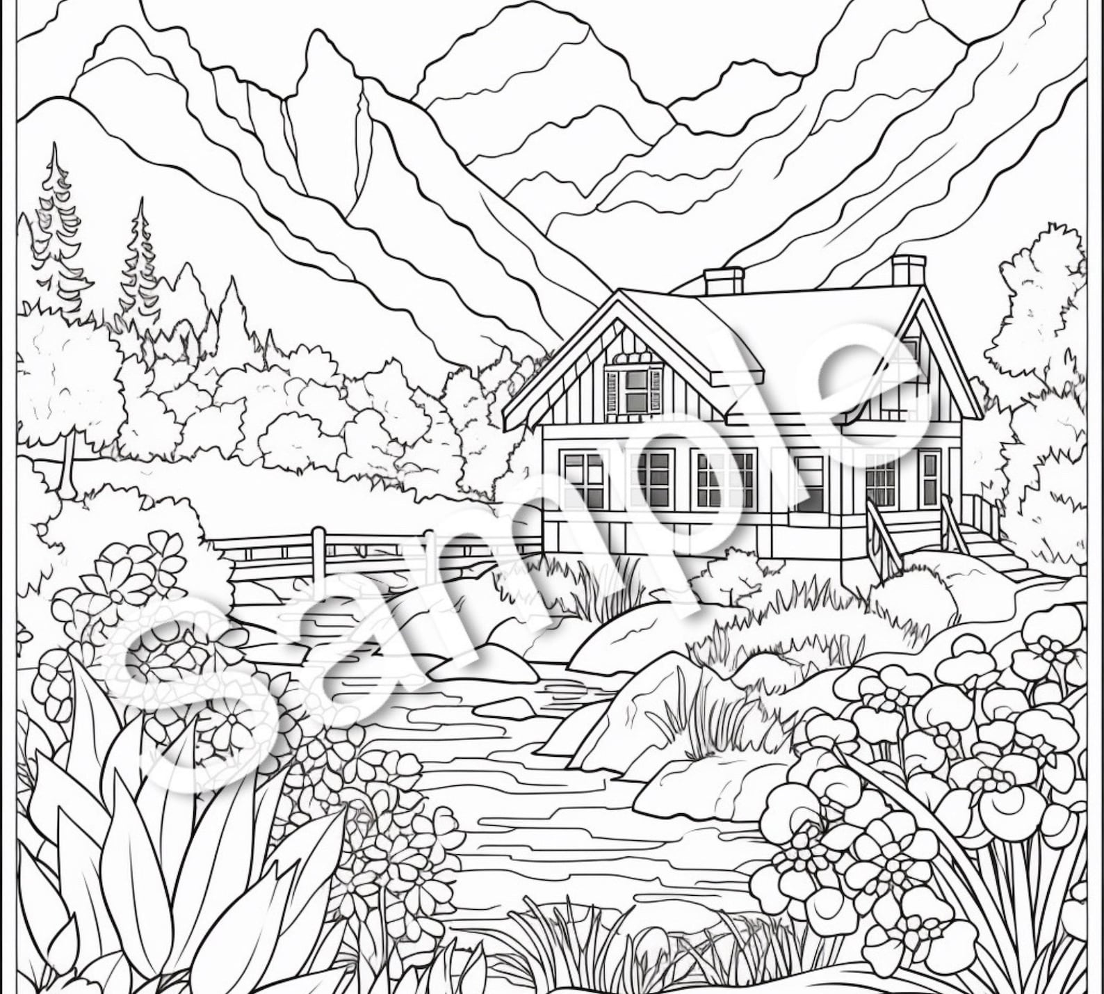 35 Country Life Coloring Pages, Coloring Book, Printables - Etsy
