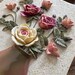 Beautiful CHERI BLUM 6x 4.5 Resin Floral 3D Plaque Roses in Acrylic ...