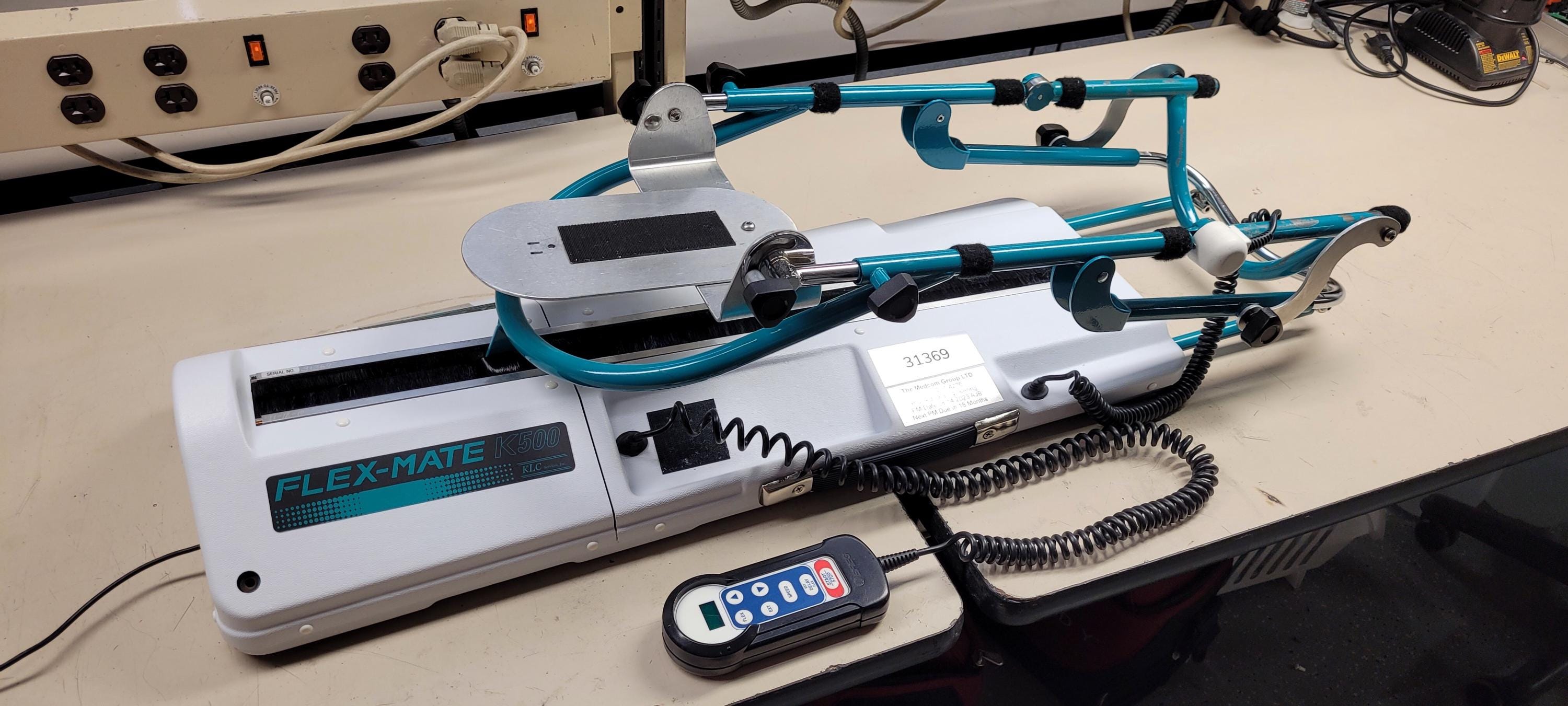 Breg KLC Flex-mate K500 Knee CPM Machine 30-day Warranty Fully Patient ...