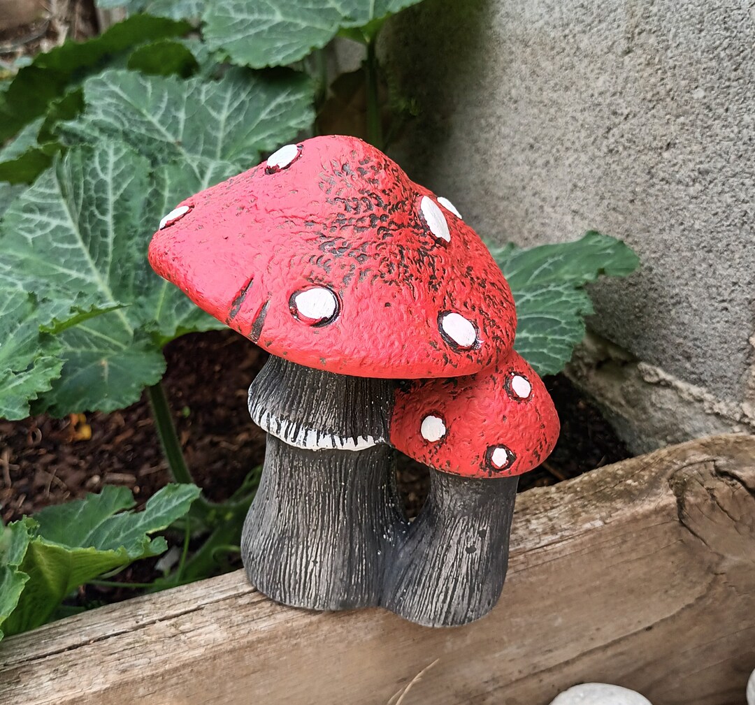Mushrooms, Mushroom Figure, Garden Decoration, Mushroom Statue ...