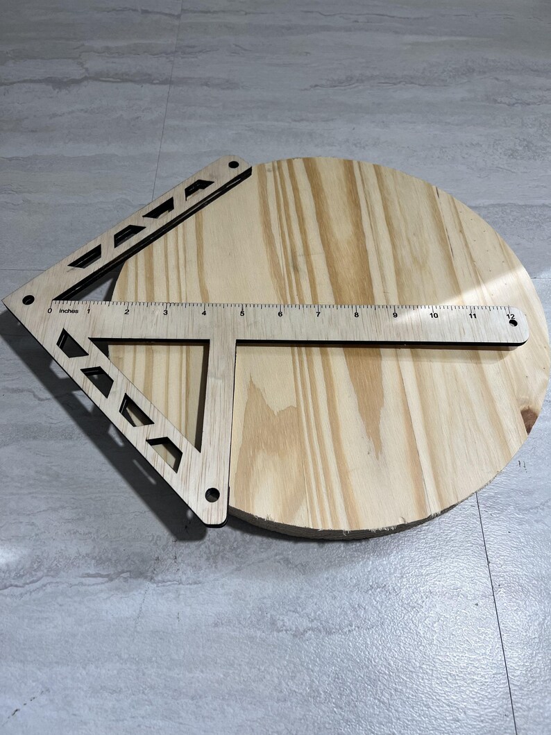 Center Finder Jig Template SVG, Laser Cut Grid, Centering Ruler Digital ...