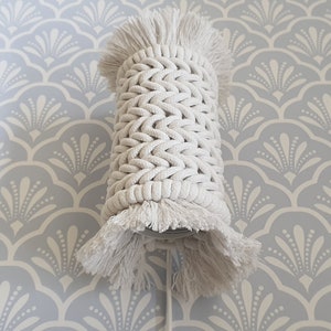 Riverine Wall Sconce (up & Down Light Function), 100% Organic Cotton ...