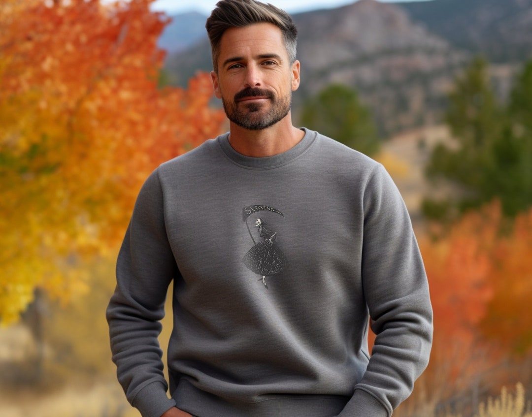 HALLOWEEN SWEATSHIRT, Grim Reaper, Spooky Season Sweater, Grim Reaper ...