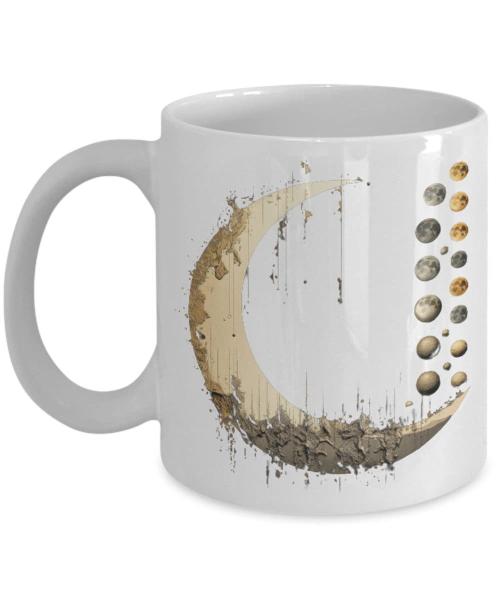 Phases of the Moon Style Mug Moon Coffee Cup Moon Gift - Etsy