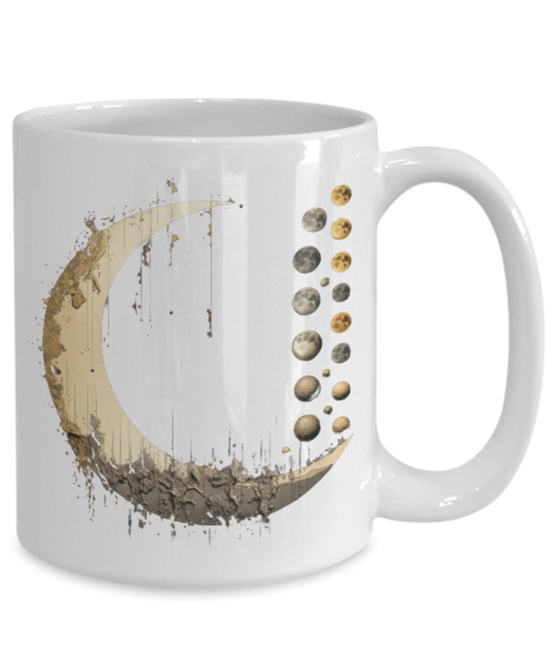 Phases of the Moon Style Mug Moon Coffee Cup Moon Gift - Etsy