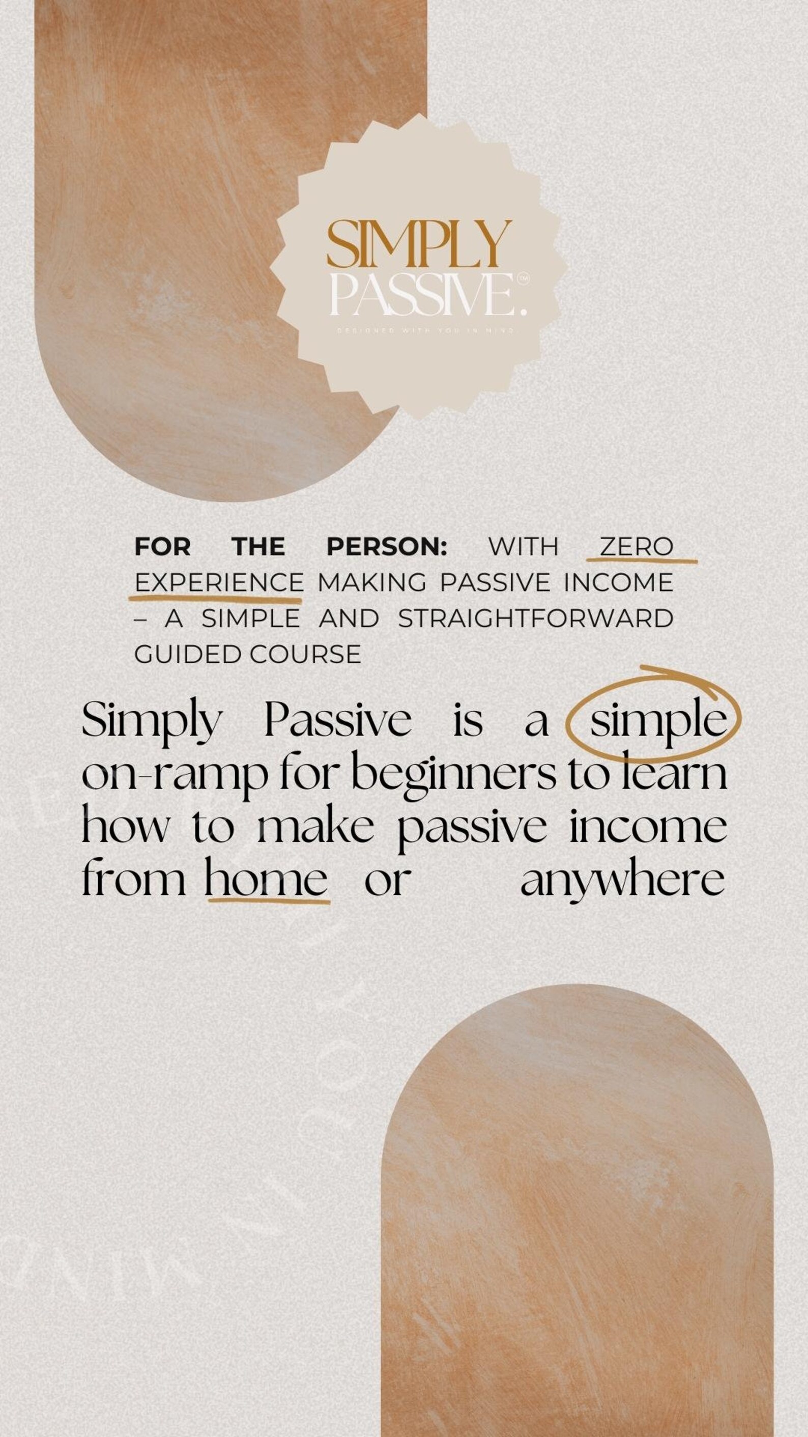 Simply Passive Digital Marketing Course, Master Resell Rights, Faceless ...